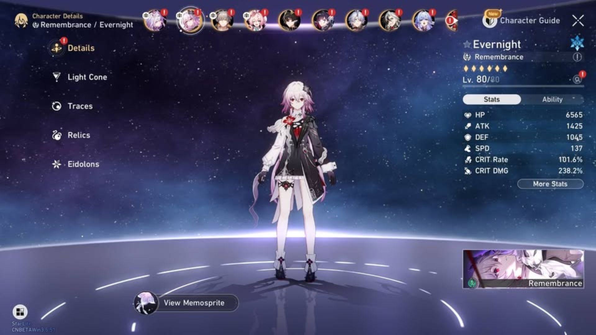 Honkai Star Rail Evernight Best Build Guide with Teams, Skills, and More