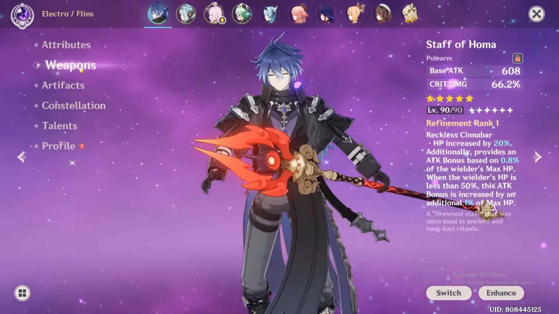 Genshin Impact Flins Guide: Best Builds, Weapons, Teams & Tips