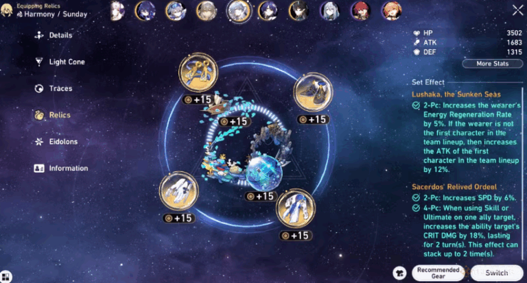 HSR Anaxa Best Build Guide: Light Cone, Relic and Teams