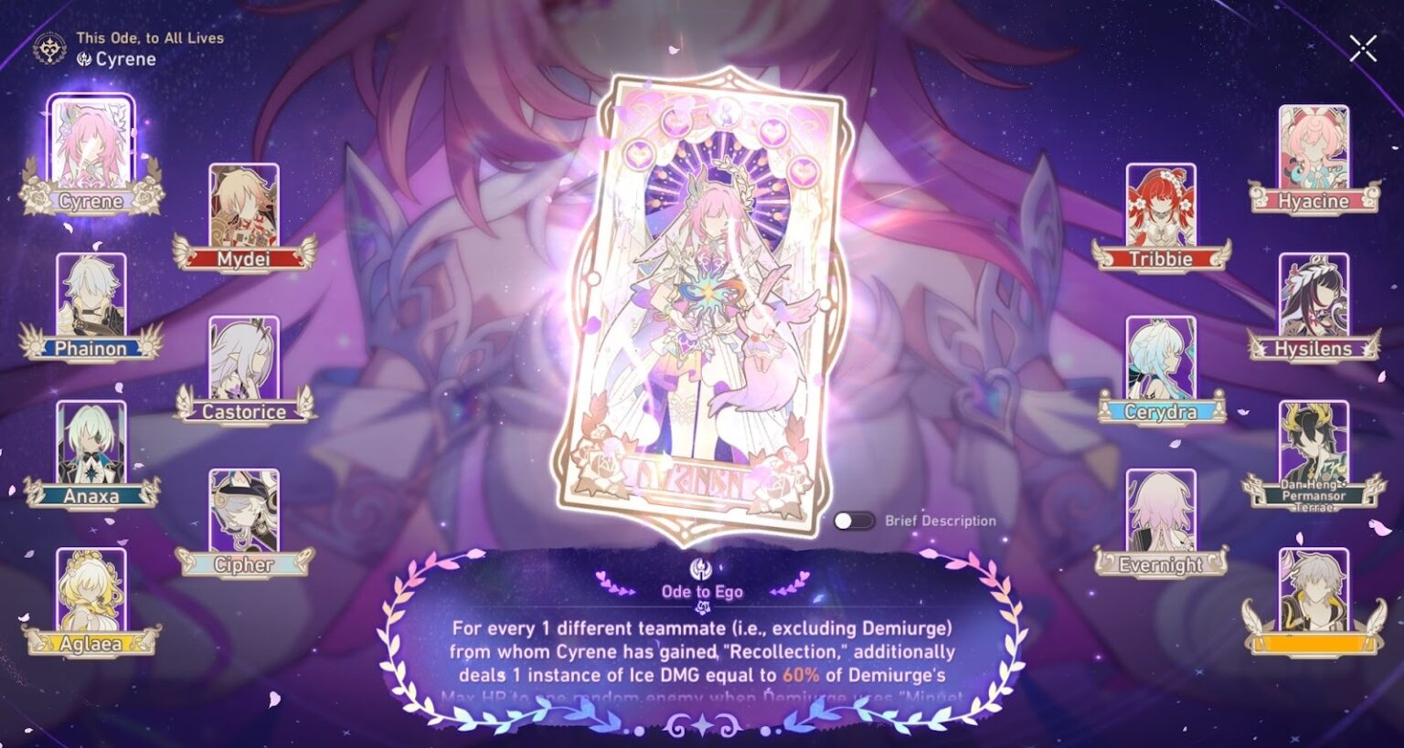 Cyrene Chrysos Heirs Synergy Guide – Best Cyrene Buffs